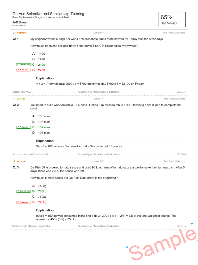 Sample_Question_Paper | PDF | Multiple Choice