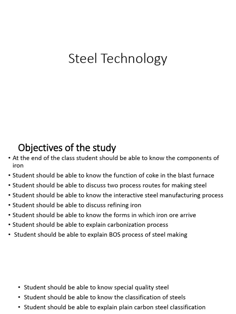 Steel | PDF | Steel | Steelmaking