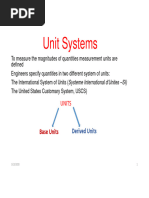Consistent Units | PDF