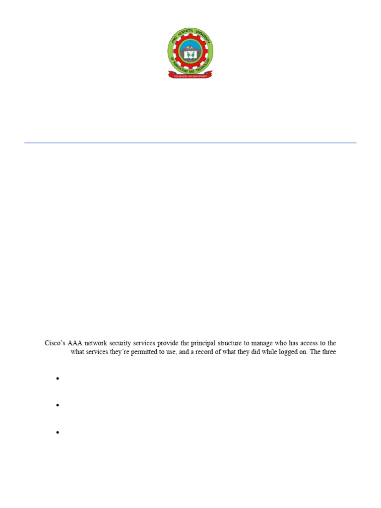 ETI 2510 - LAB 2 Brief | PDF | Radius | Computer Network