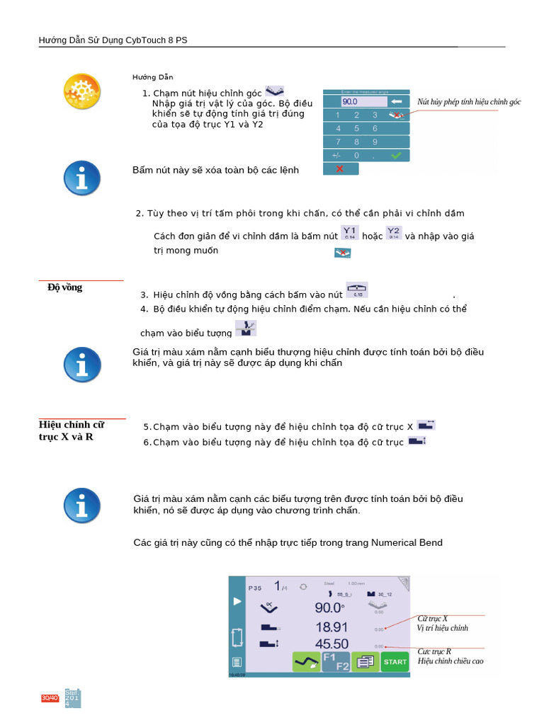 User Manual CybTouch 82 - Part3 | PDF