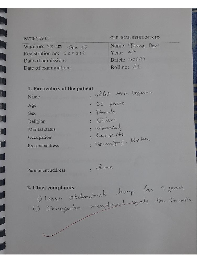 Case Presentation Patho | PDF