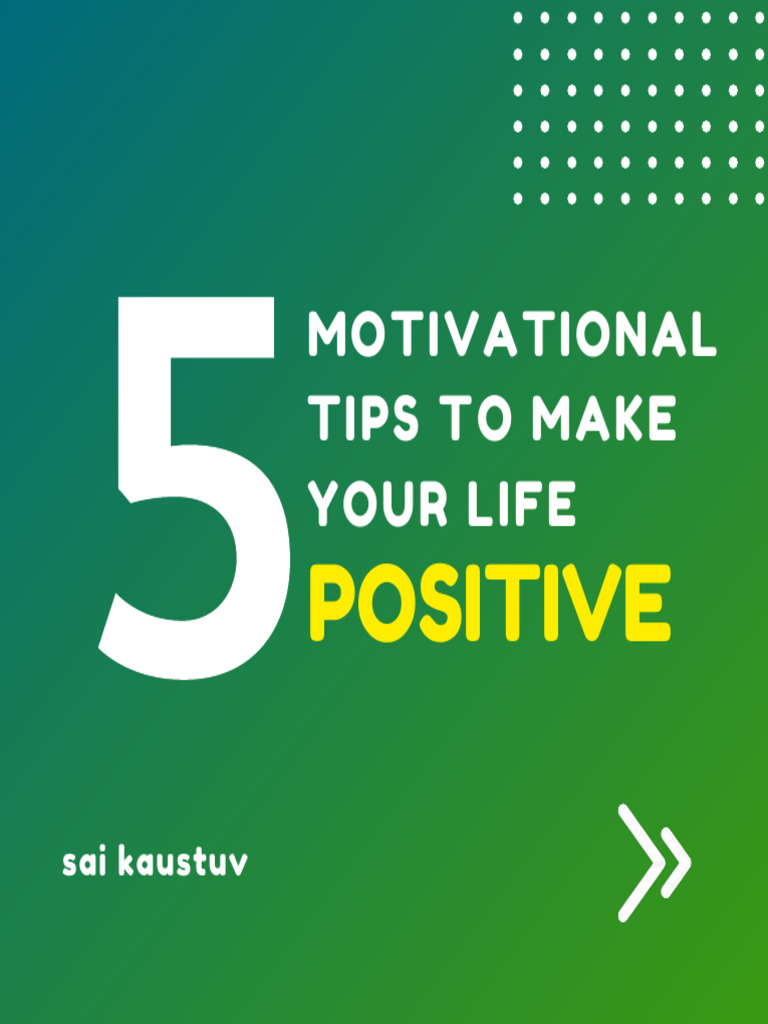 Red White Modern Motivational Tips Instagram Carousel Post | PDF