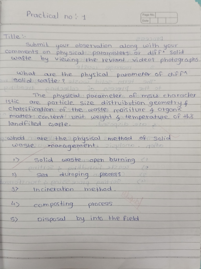 SWM Practicals | PDF