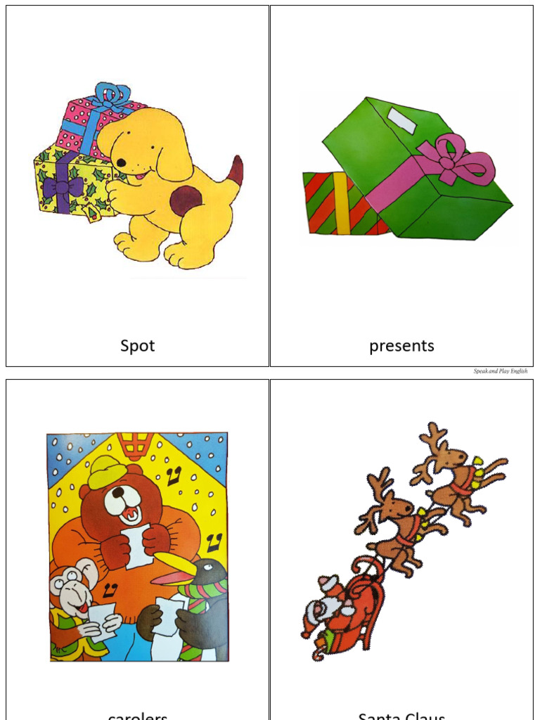 flashcards-Spot-s-first-christmas-album-Noel-anglais | PDF