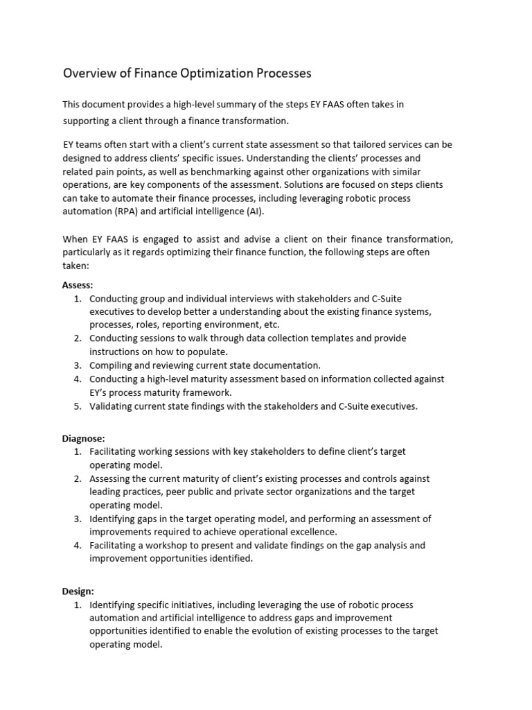 Task 4 - Resource - Finance Optimization Steps | PDF | Artificial ...