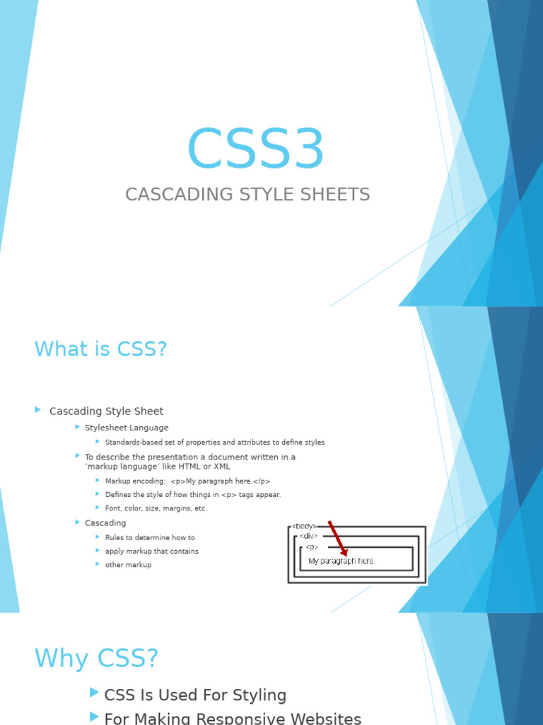 Understanding CSS3 Basics and Usage | PDF | Html Element | Markup Language