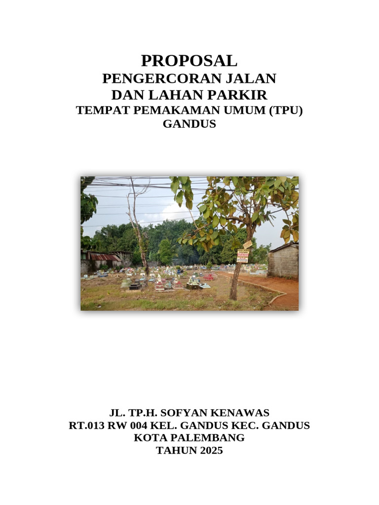 PROPOSAL MESIN GENSET LISTRIK | PDF