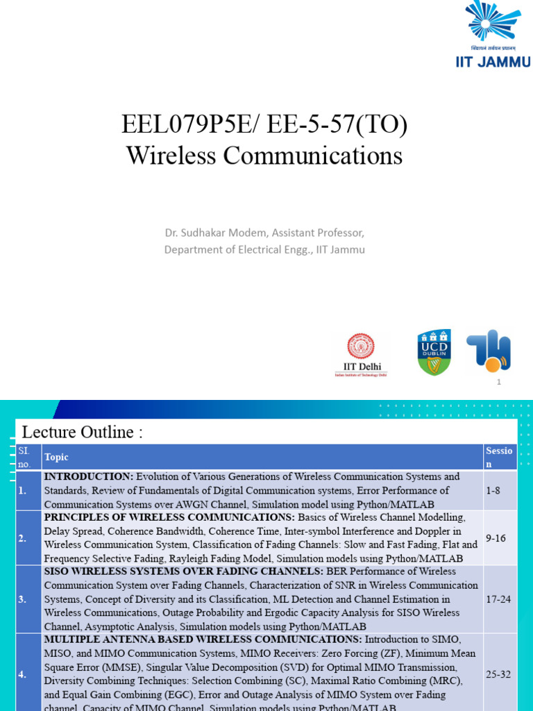 Wireless Communication Systems Overview | PDF | Cellular Network | Lte ...