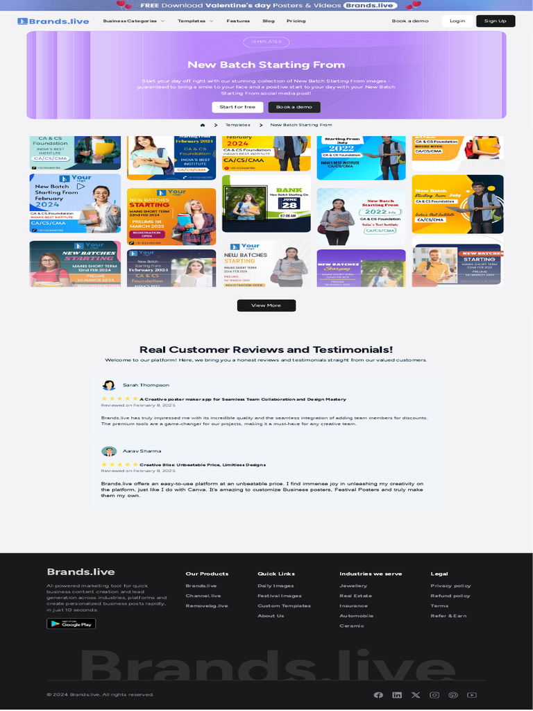 Use Free New Batch Promotional Templates To Create Stunning Promotional ...