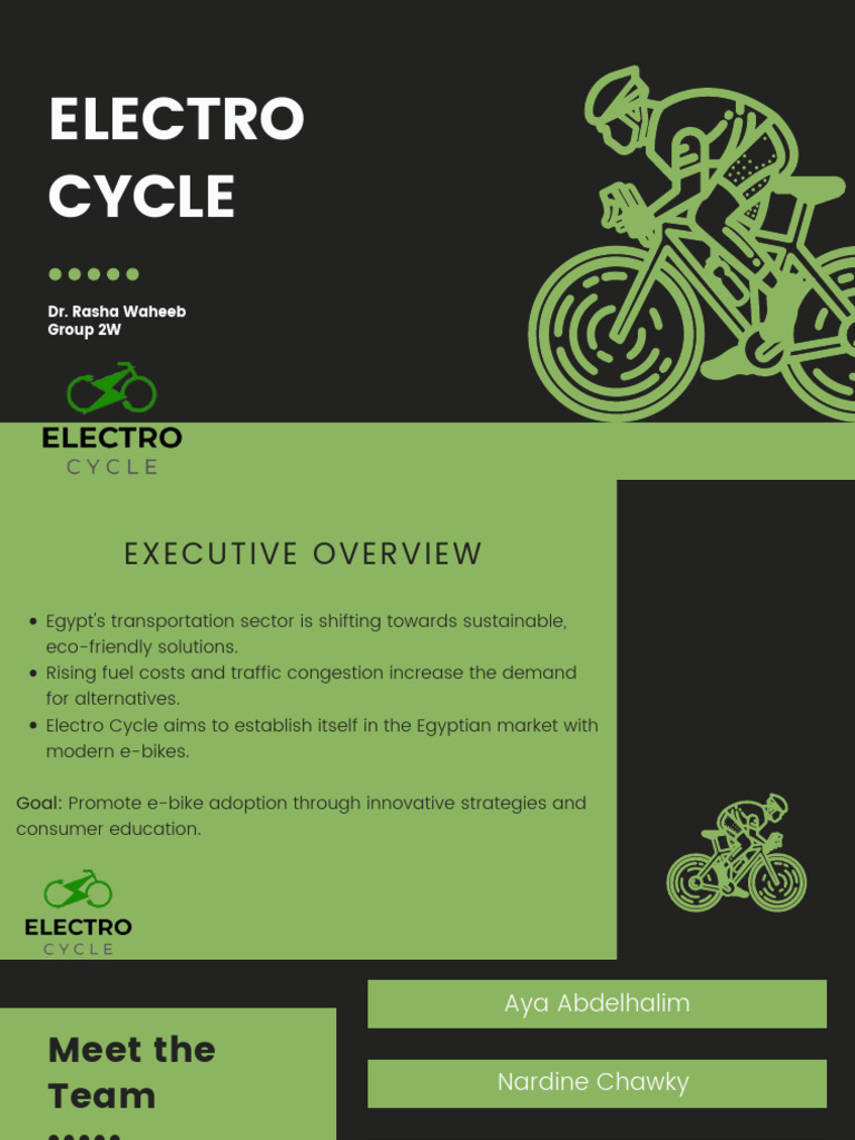 Electro Cycle Presentation | PDF | Sustainability | Pricing