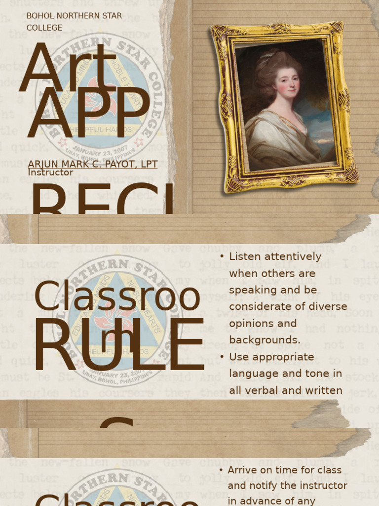 Bohol Northern Star College Art Guidelines | PDF | Creativity | Thought