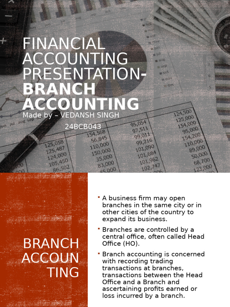 Branch Accounting Overview and Methods | PDF | Debits And Credits ...