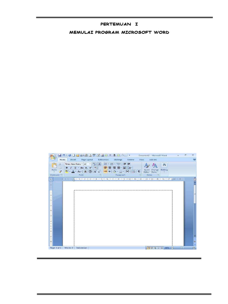 Panduan Mic Word 2017 | PDF