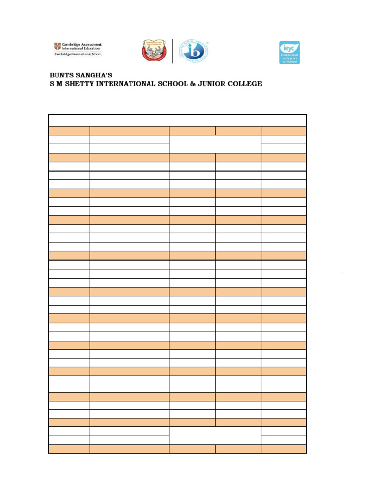 Student Exam Schedule Oct 2023 | PDF
