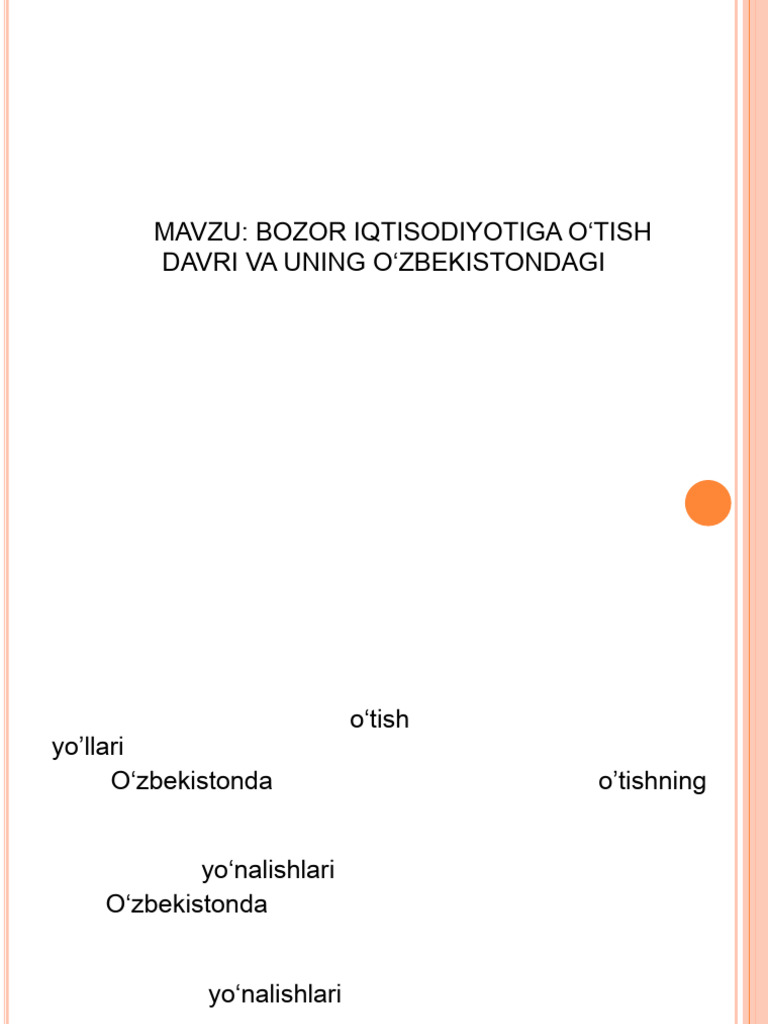 Otaniyozov O O-1 | PDF