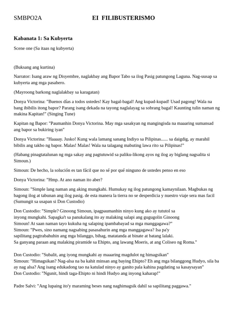 (EL FILI.SCRIPT - SM2A) | PDF