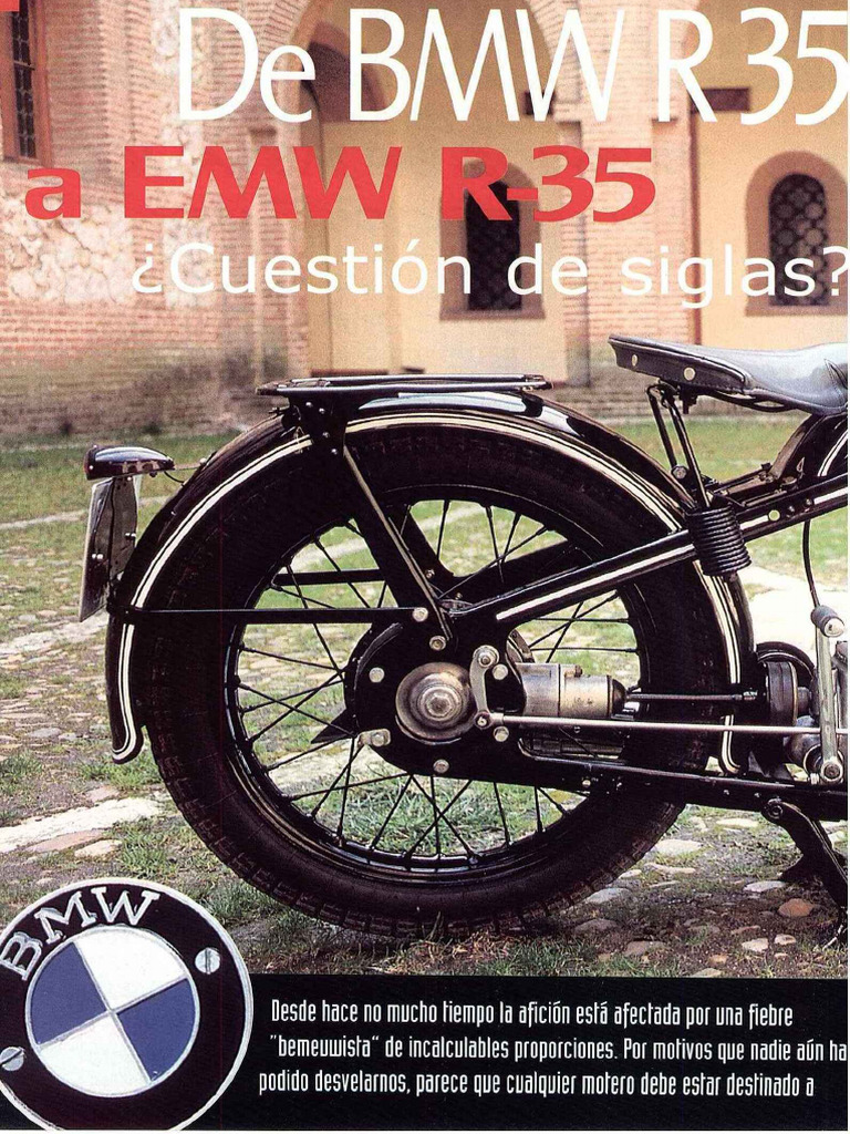 BMW R35 - Emw R35 | PDF