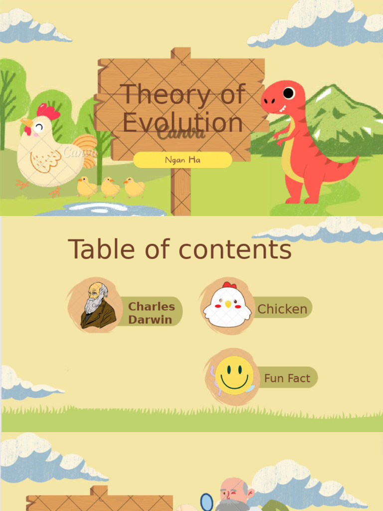 Theory of Evolution | PDF | Evolution | Charles Darwin