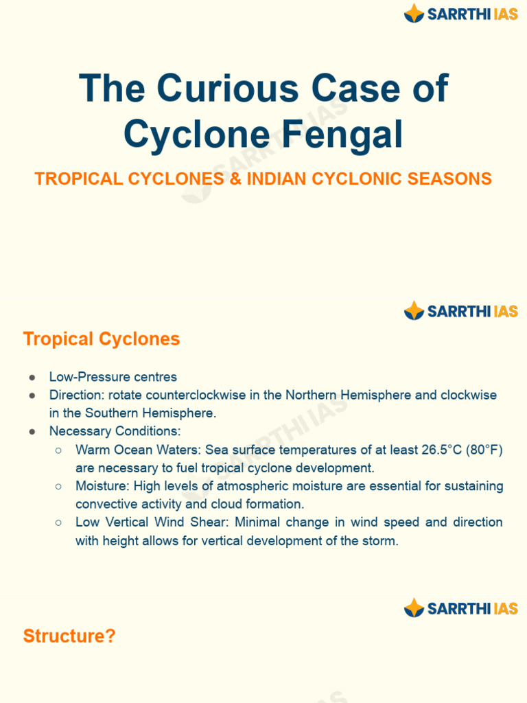 Cyclone Fengal | PDF | Tropical Cyclones | Cyclone