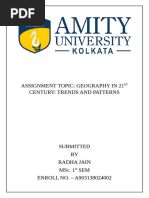 Geography & Environmental Studies BA Exit Exam Blueprint | PDF ...