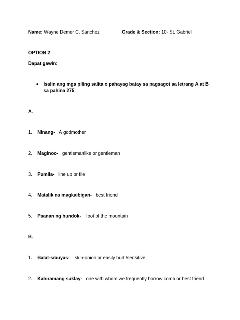 FIL 3rd Grading Aralin 1 | PDF