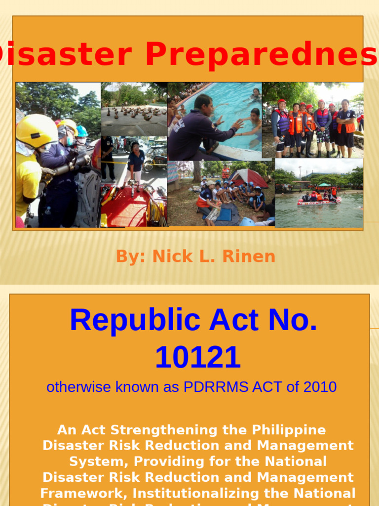 Philippine Disaster Risk Management Guide | PDF | Earthquakes | Tsunami