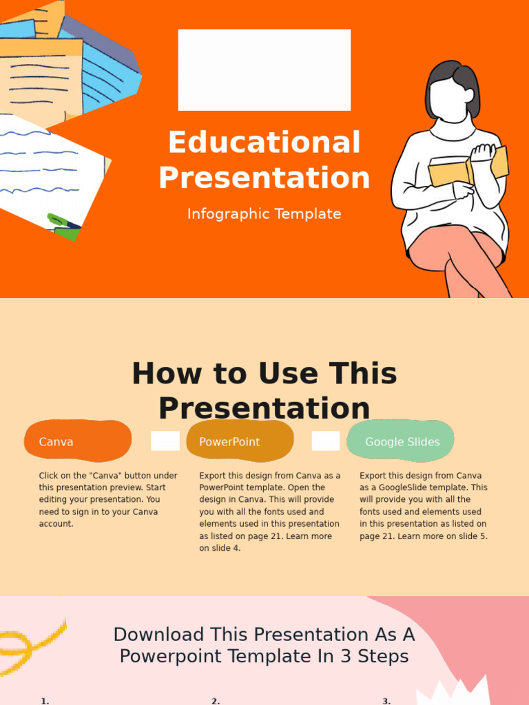 Canva PowerPoint Infographic Template | PDF | Microsoft Power Point ...