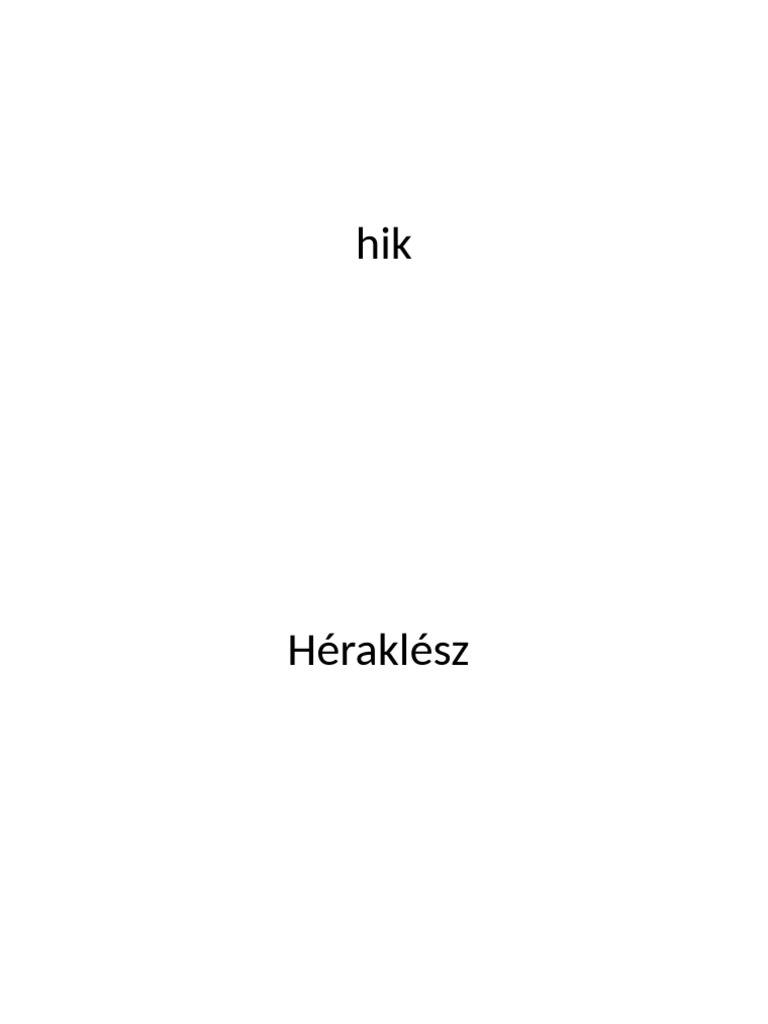 Hik | PDF