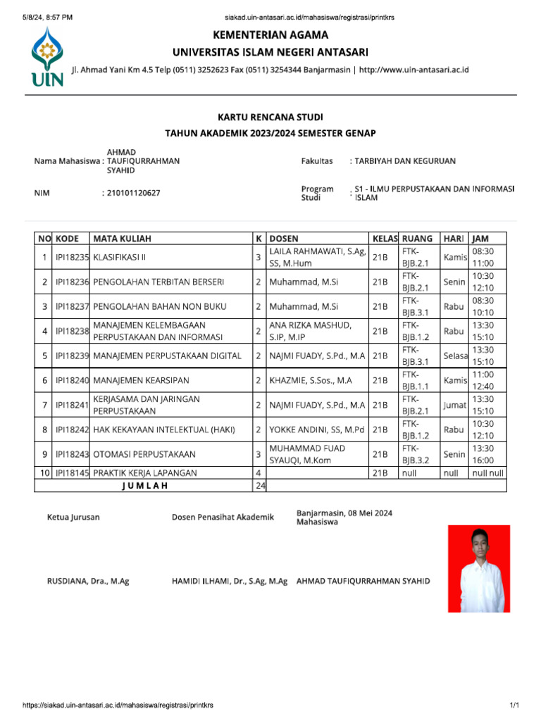 KRS Sem 5. | PDF