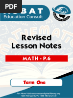 Basic Mathematics Form One Notes 2025 by MR. ELIAMANI CHALIGHA | PDF ...