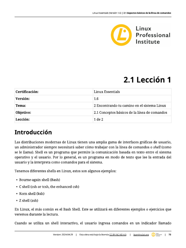 01 Essentials LPI - Tema2 1 | PDF