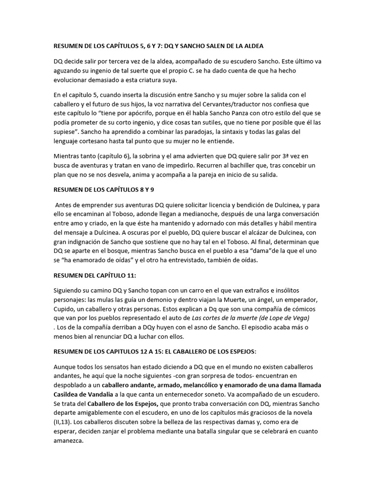 RESUMEN DE LOS CAPÍTULOS 2 | PDF