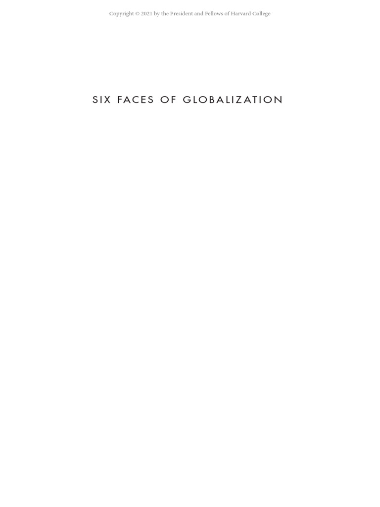 Six Faces of Globalization | PDF | Globalization | Narrative