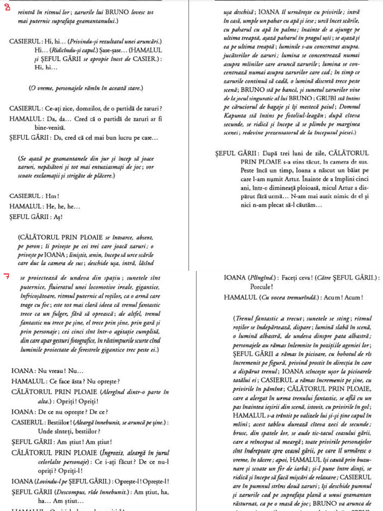 Scenariu Calatorul | PDF