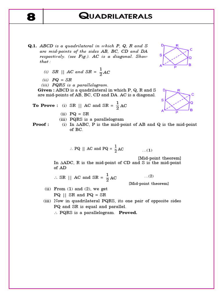 Exercise 8.2 - 081458 | PDF | Rectangle | Classical Geometry