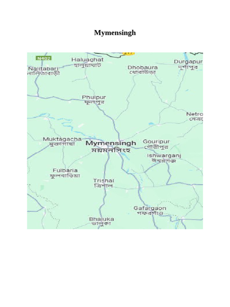 Mymensingh Zone | PDF