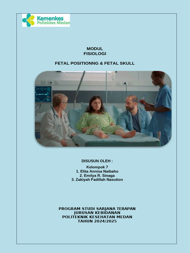 Fisiologi Posisi Janin dan Tengkorak Fetal | PDF