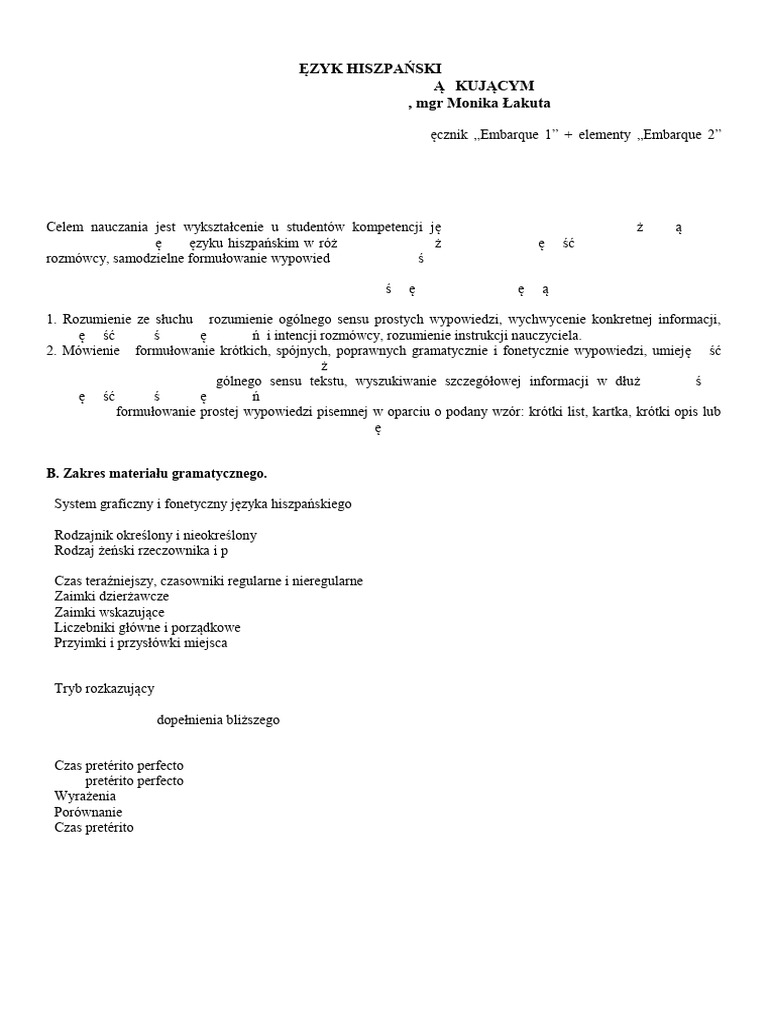 H A2 Dla Studentow Rozp Od A1 | PDF