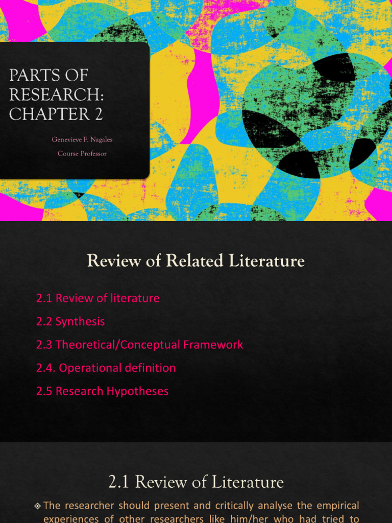 Chapter 2 RRL | PDF