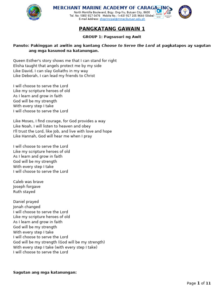 Paglilingkod Sa Kapuwa Bilang Indikasyon NG Pananampalataya | PDF