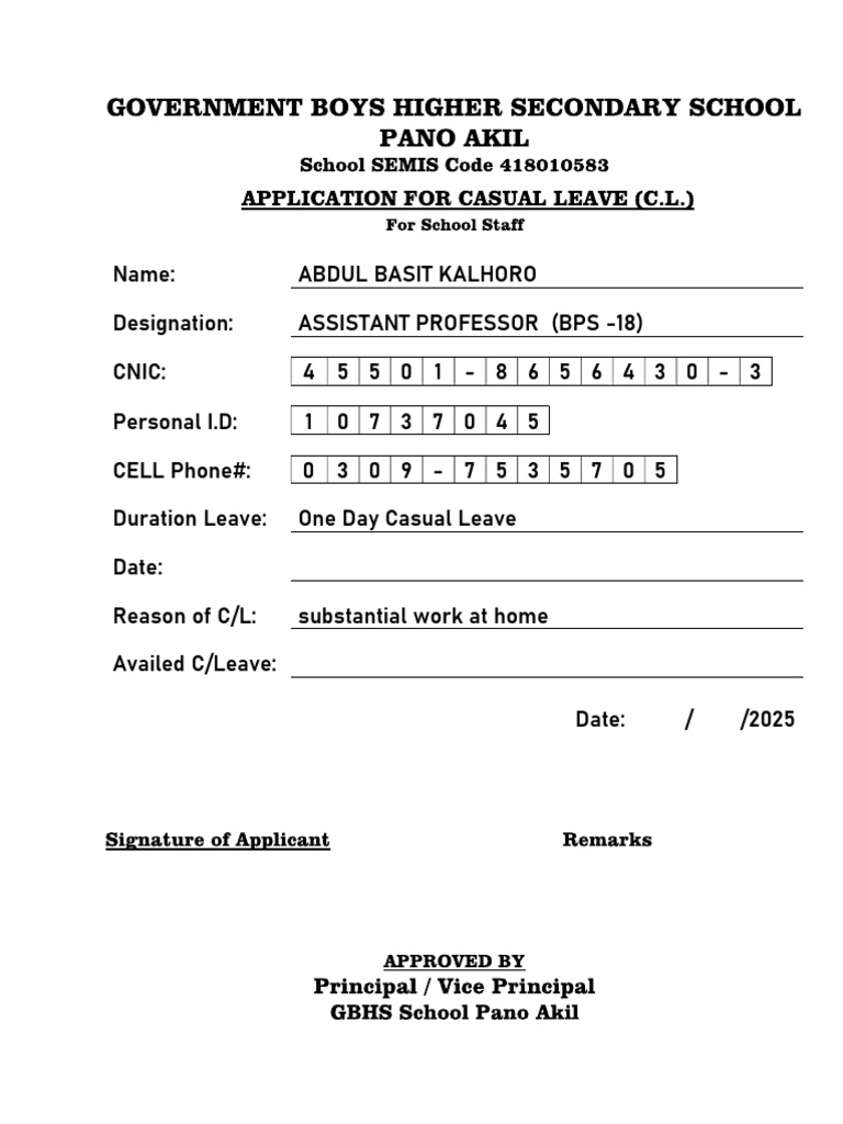 Abdul Basit Kalhoro | PDF