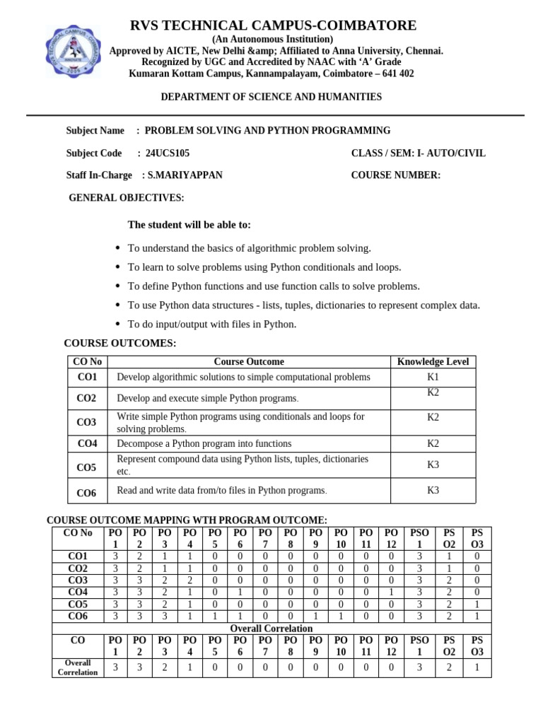 Lesson Plan- CSE | PDF | Scope (Computer Science) | Computer Programming