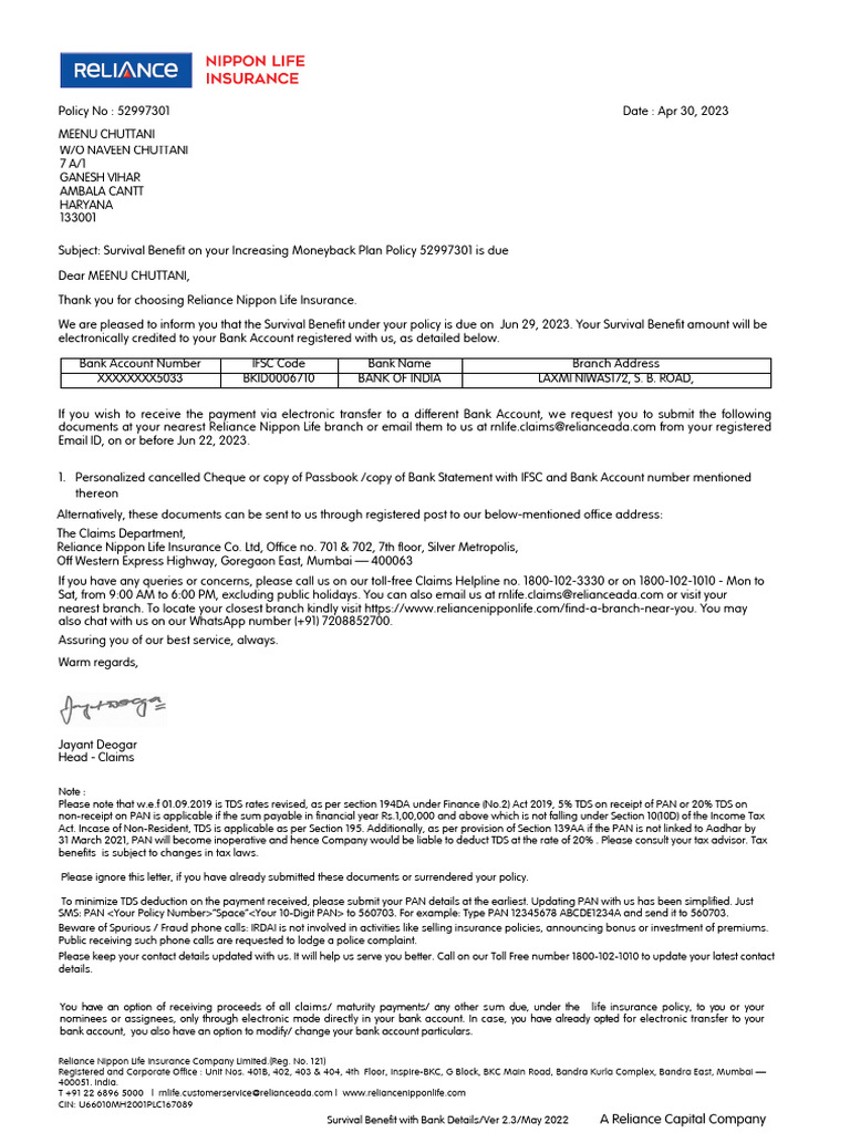 133001_52997301_20230430_G | PDF | Taxes | Financial Services