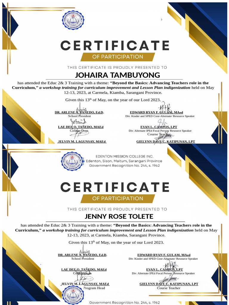 CERT PART | PDF | Teaching | Learning