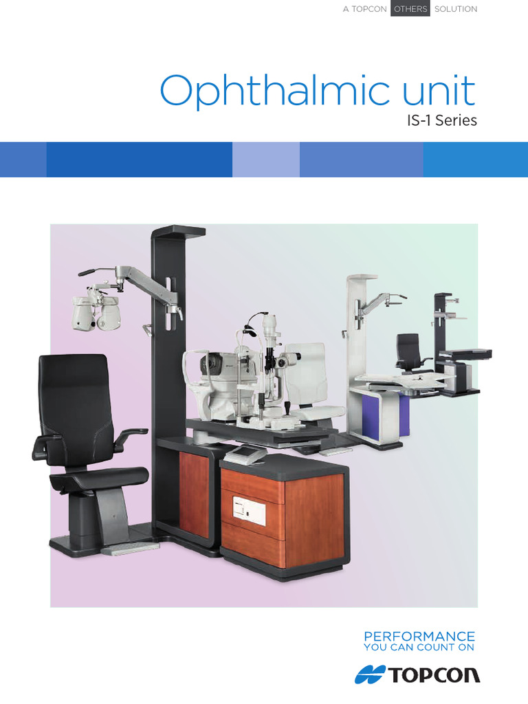 En Is 1 Topcon Brochure | PDF | Chair | Wheelchair