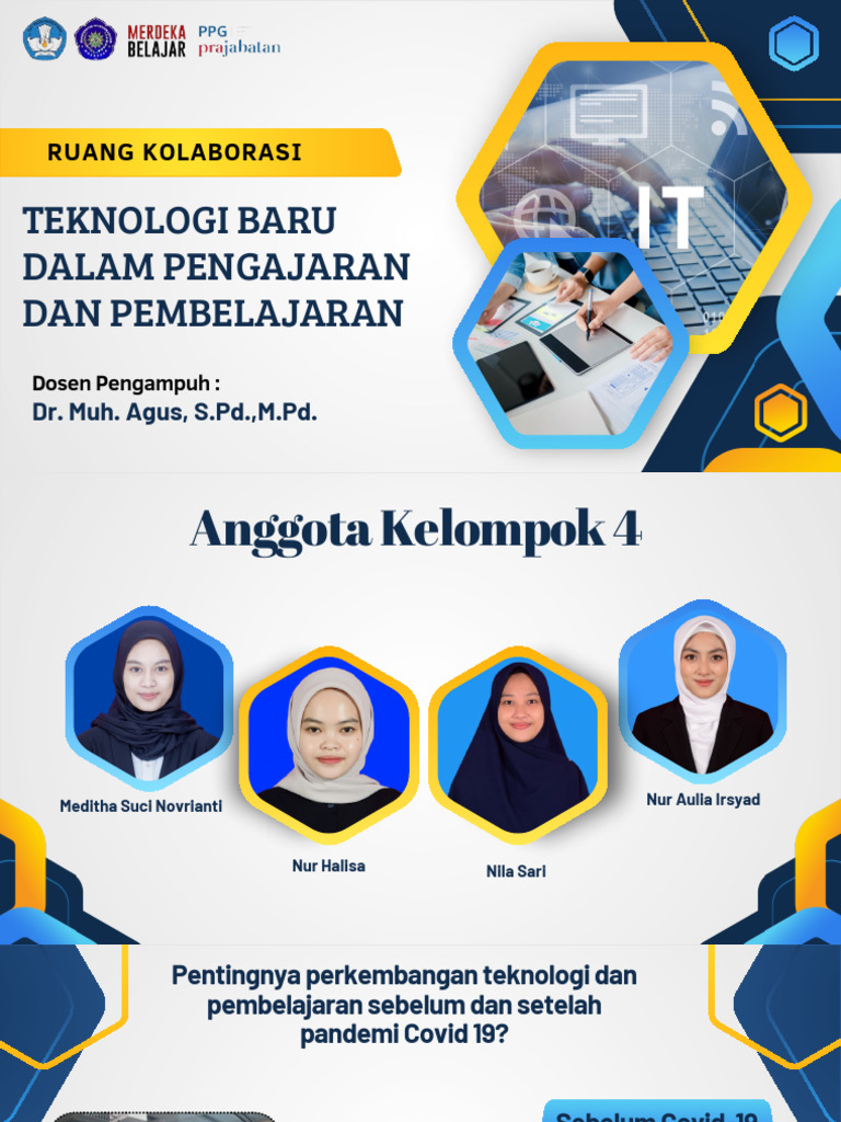 T1 Ruang Kolaborasi Kelompok 4 - Teknologi Baru | PDF