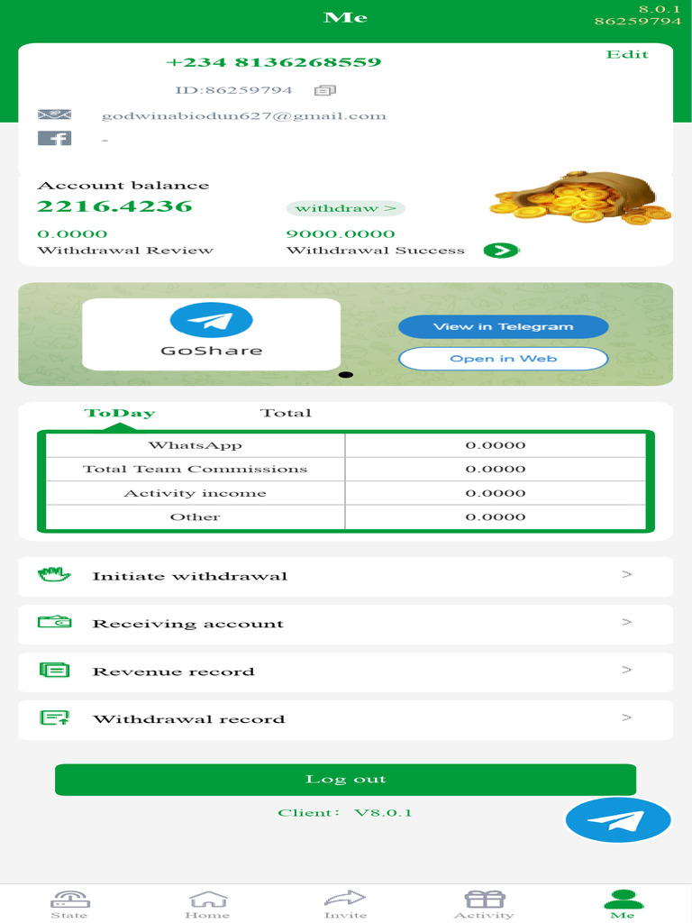 WhatsApp Total Team Commissions Overview | PDF