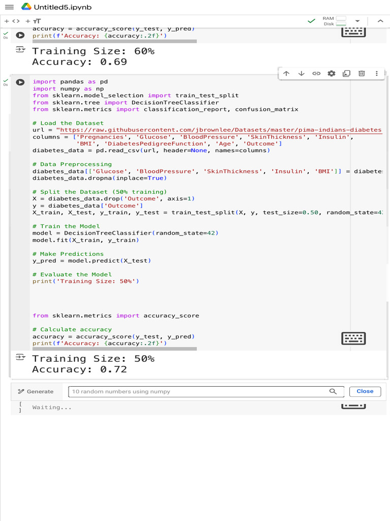 Untitled5.Ipynb - Colab | PDF