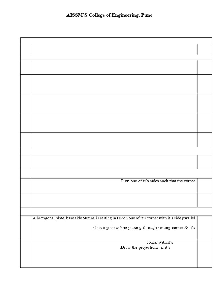 Question Bank On Projection of Plane | PDF | Triangle | Angle
